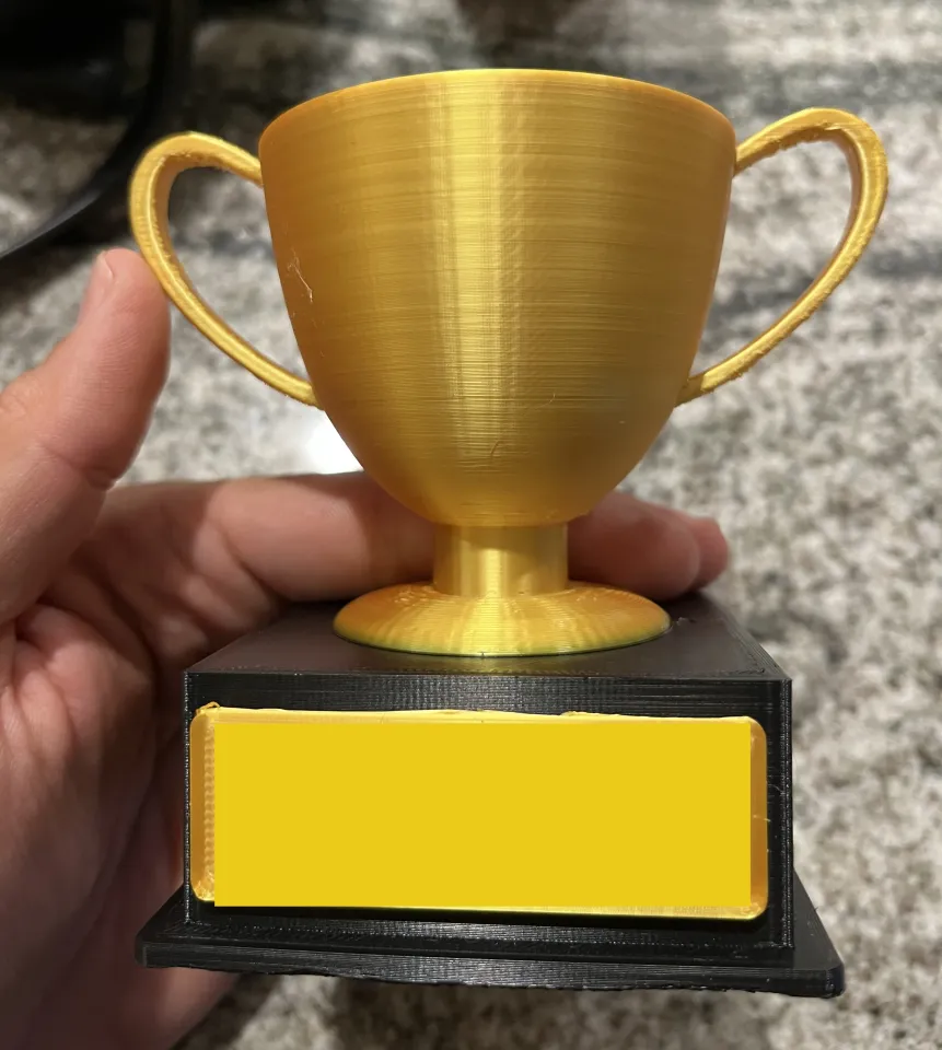 Simple Trophy by Art | Download free STL model | Printables.com