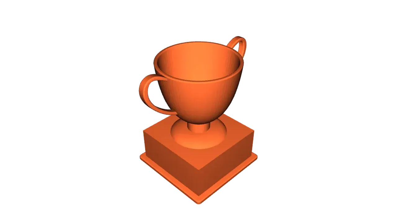 Simple Trophy by Art | Download free STL model | Printables.com