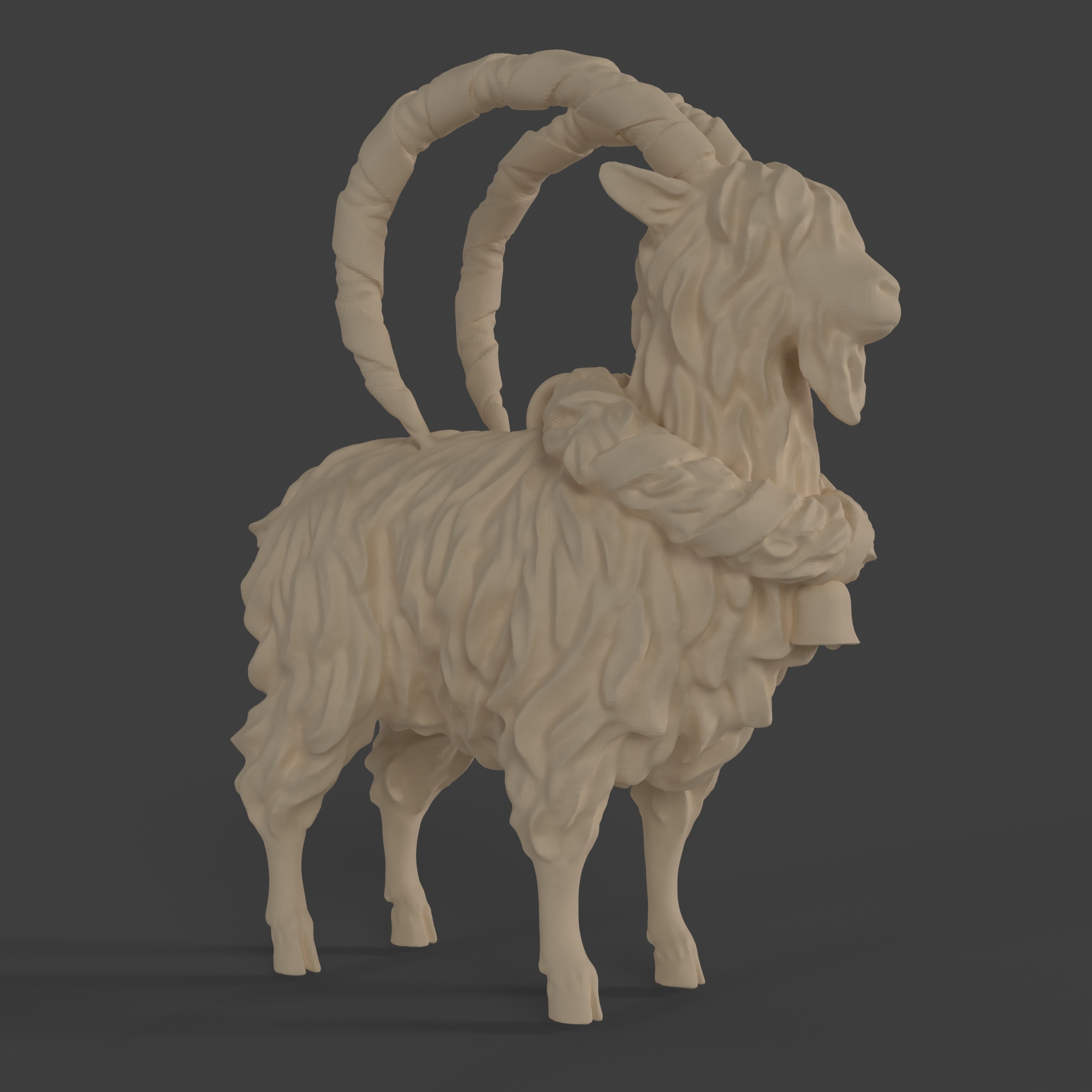 Yule Goat Tree Ornament by Shadowfall Workshop | Download free STL ...