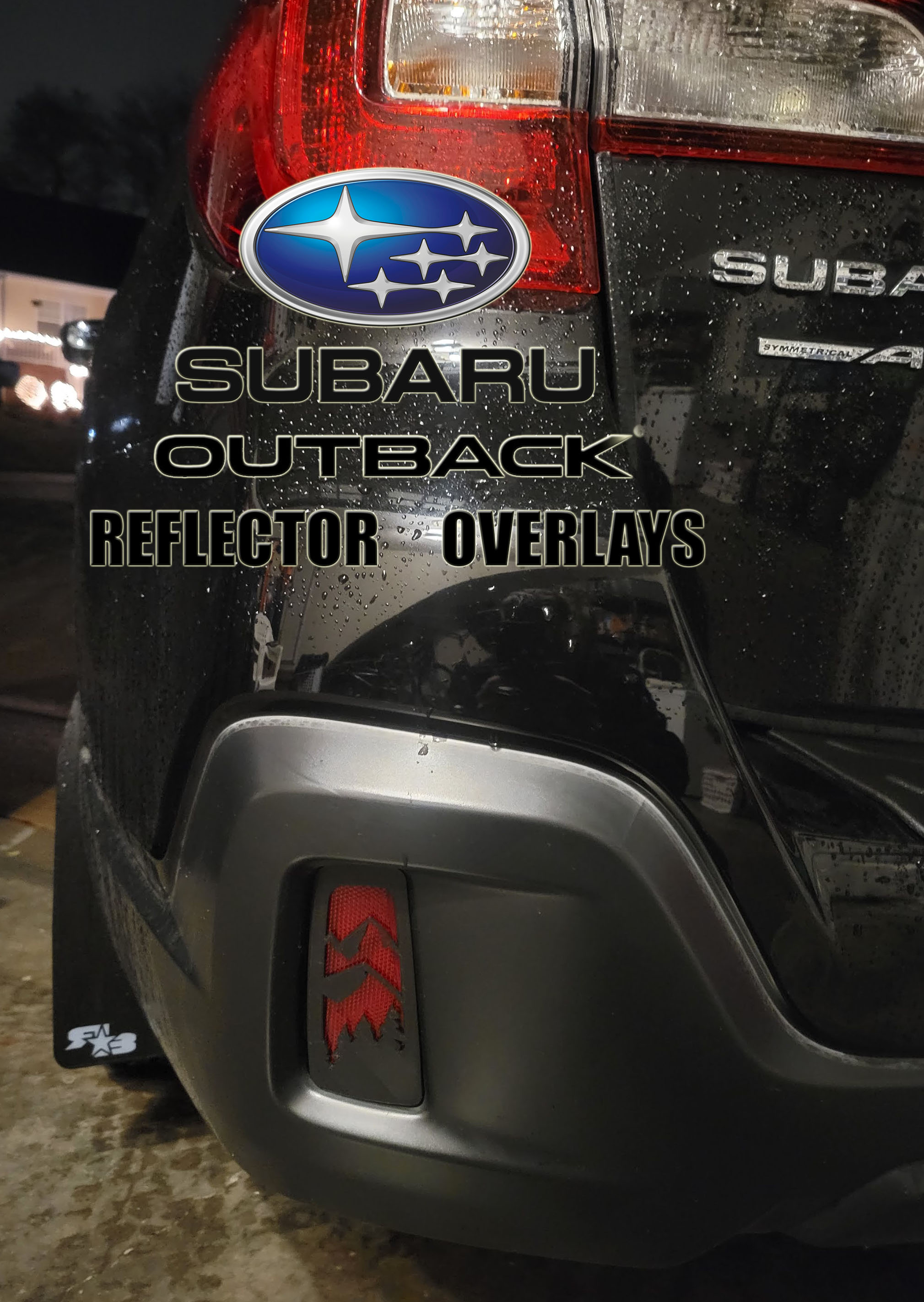 Subaru Outback Reflector Overlays by Glenn37216 | Download free STL ...