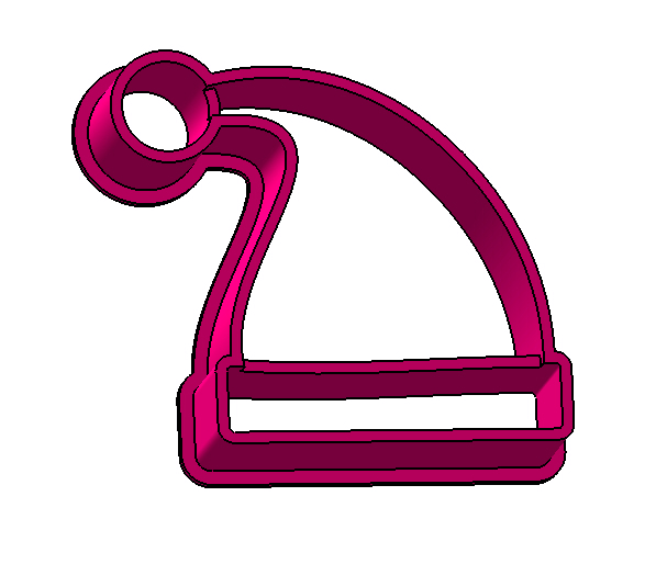 X'Max Hat Cookie Cutter by Hans Tseng | Download free STL model ...