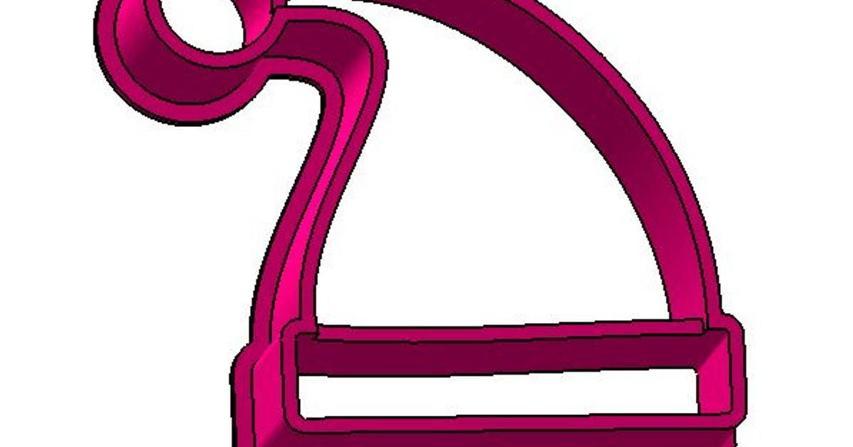 X'Max Hat Cookie Cutter by Hans Tseng | Download free STL model ...