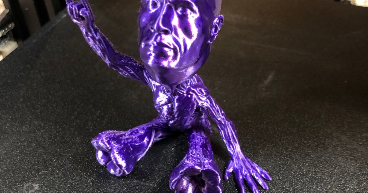 Grock - Heavy Metal Groot Rock by LinkDesigns | Download free STL model ...