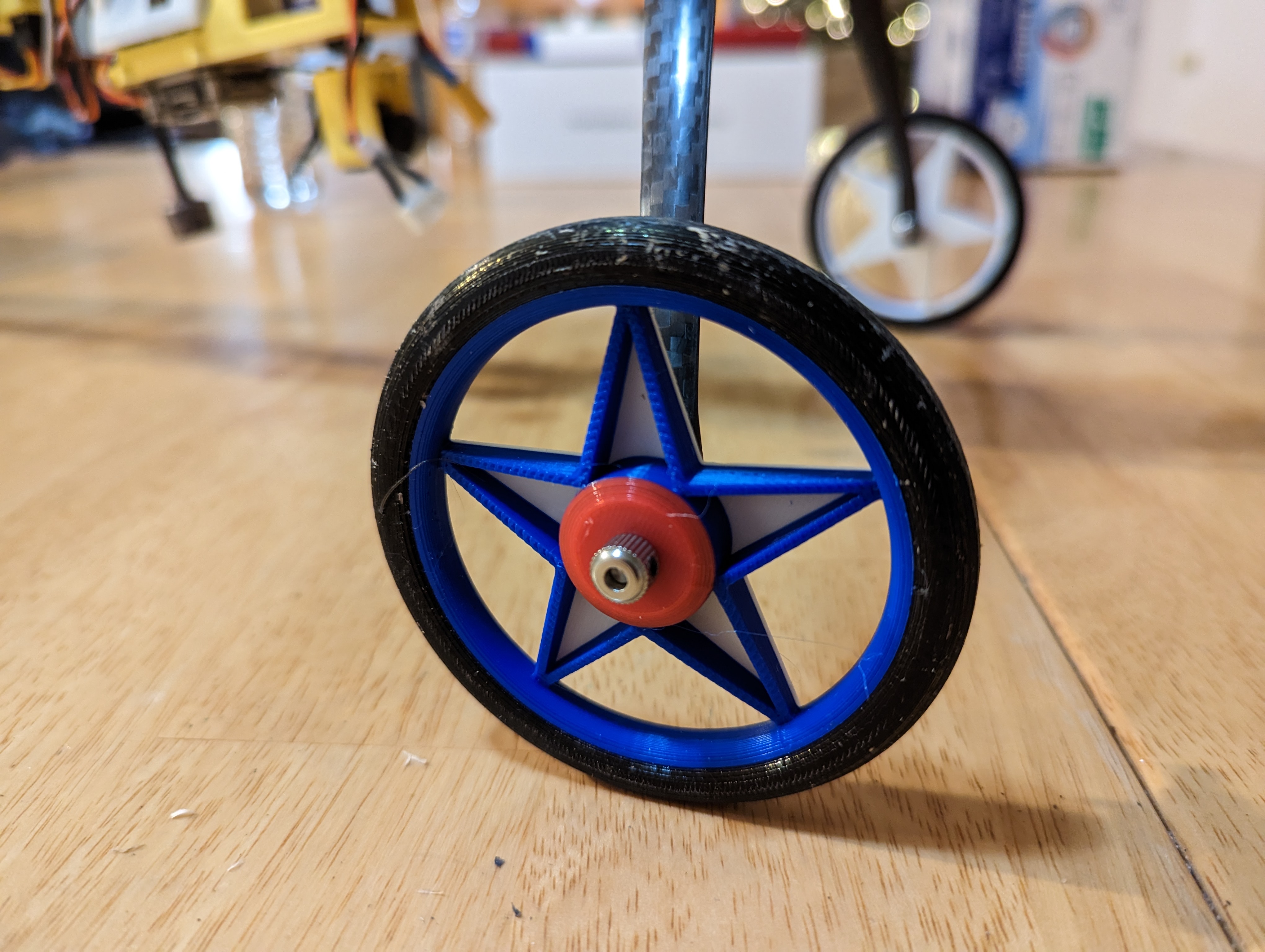 Star Wheel for RC Plane by Qrome | Download free STL model | Printables.com