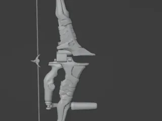 Hanzo's Bow Overwatch2 by LokiRulez | Download free STL model ...