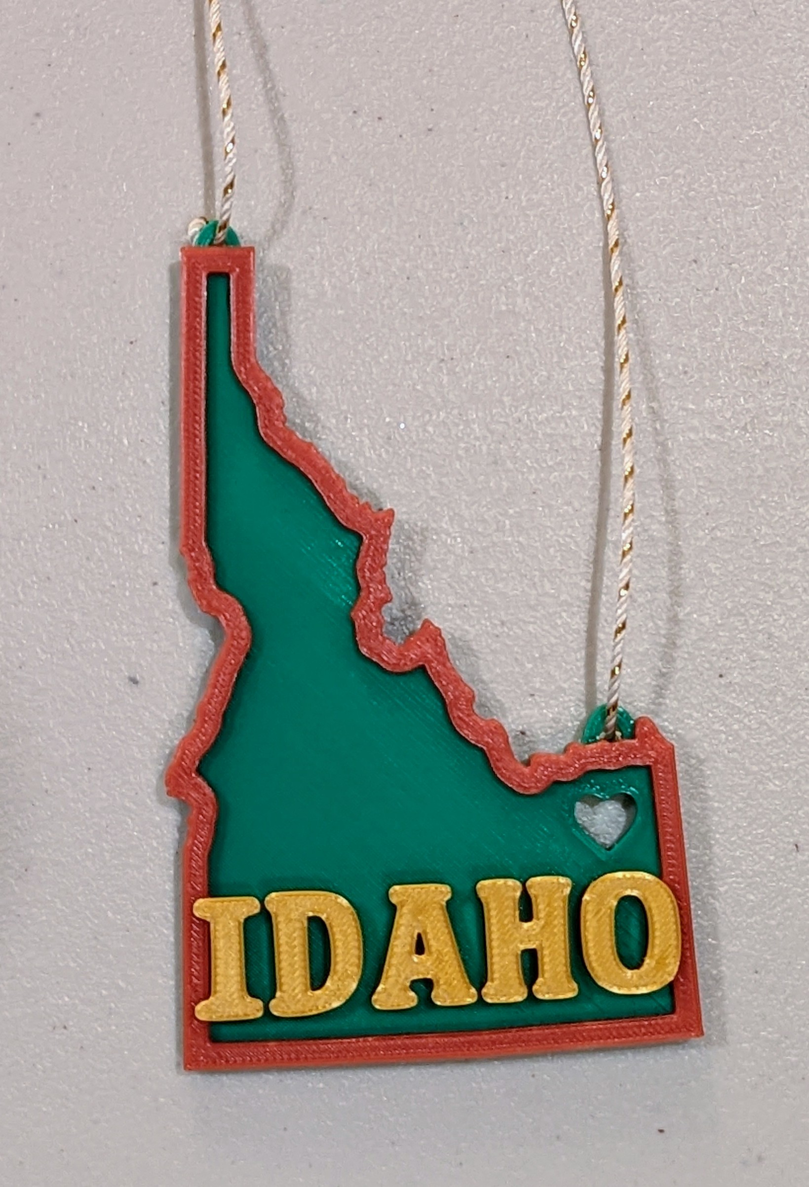 Idaho Christmas Ornament by Sonic the HedgeHog | Download free STL ...