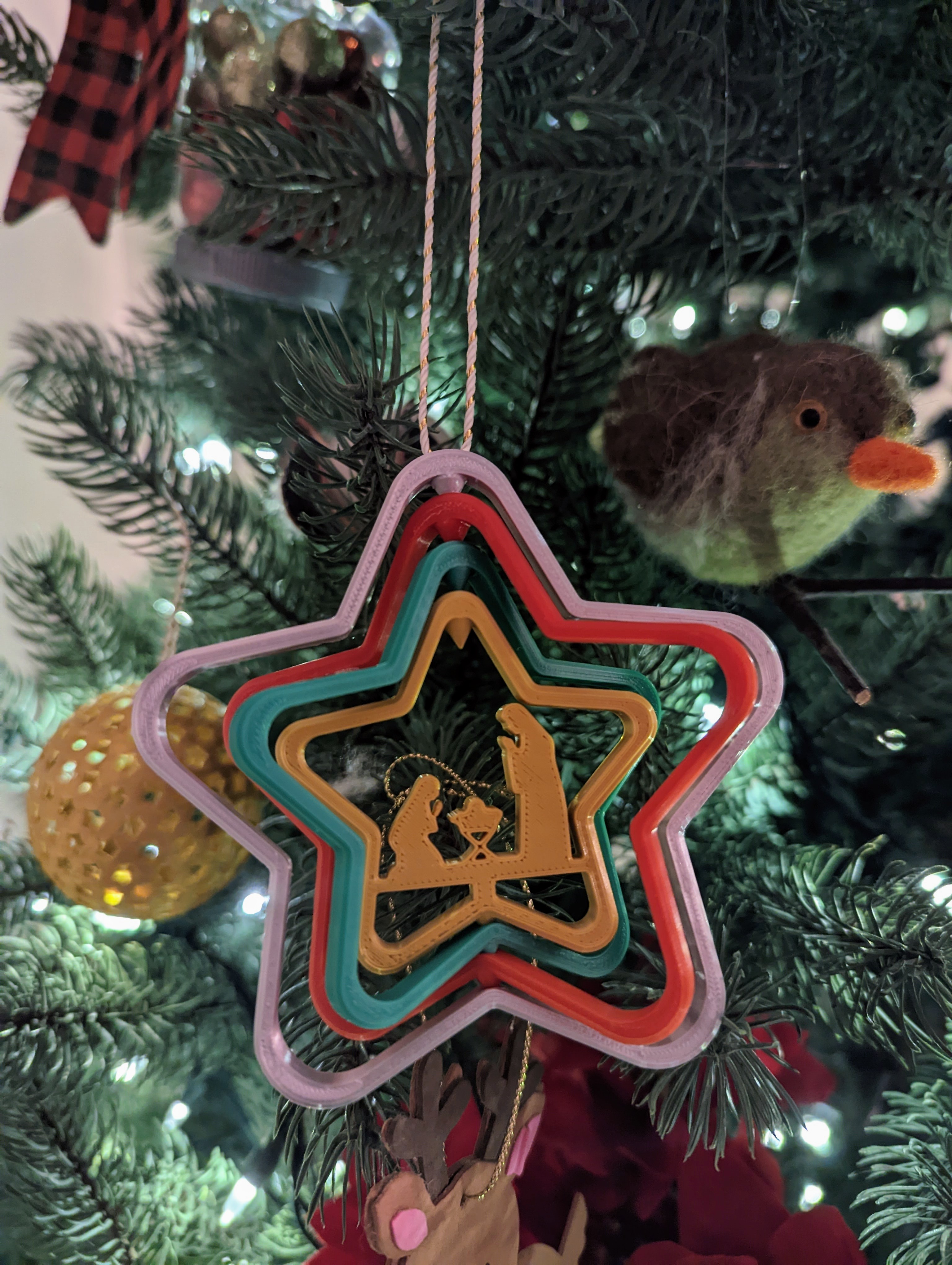 Star Gyroscope Nativity by Sonic the HedgeHog | Download free STL model ...