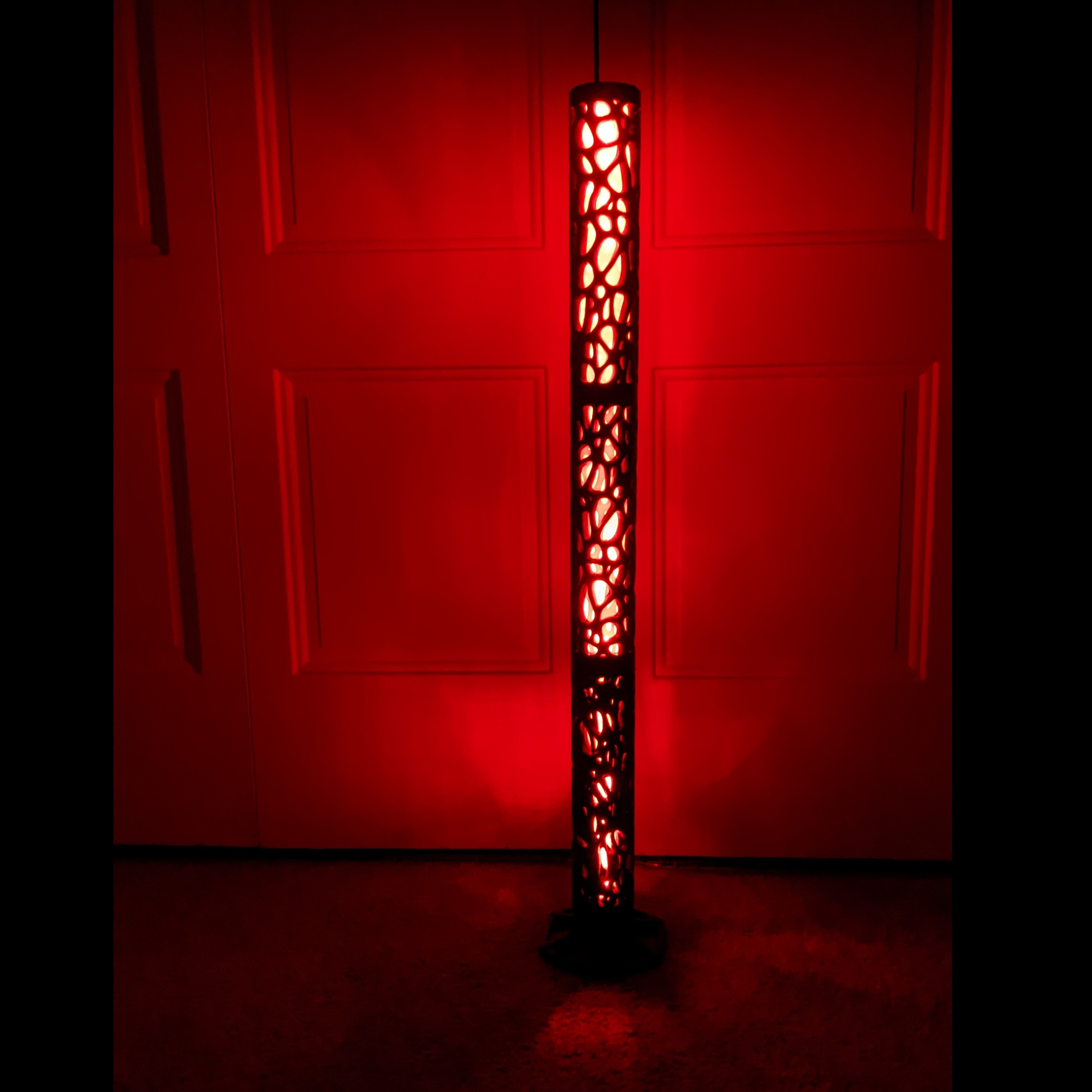 Modular Organic Skeletonized Light Column [No wiring project] by ...