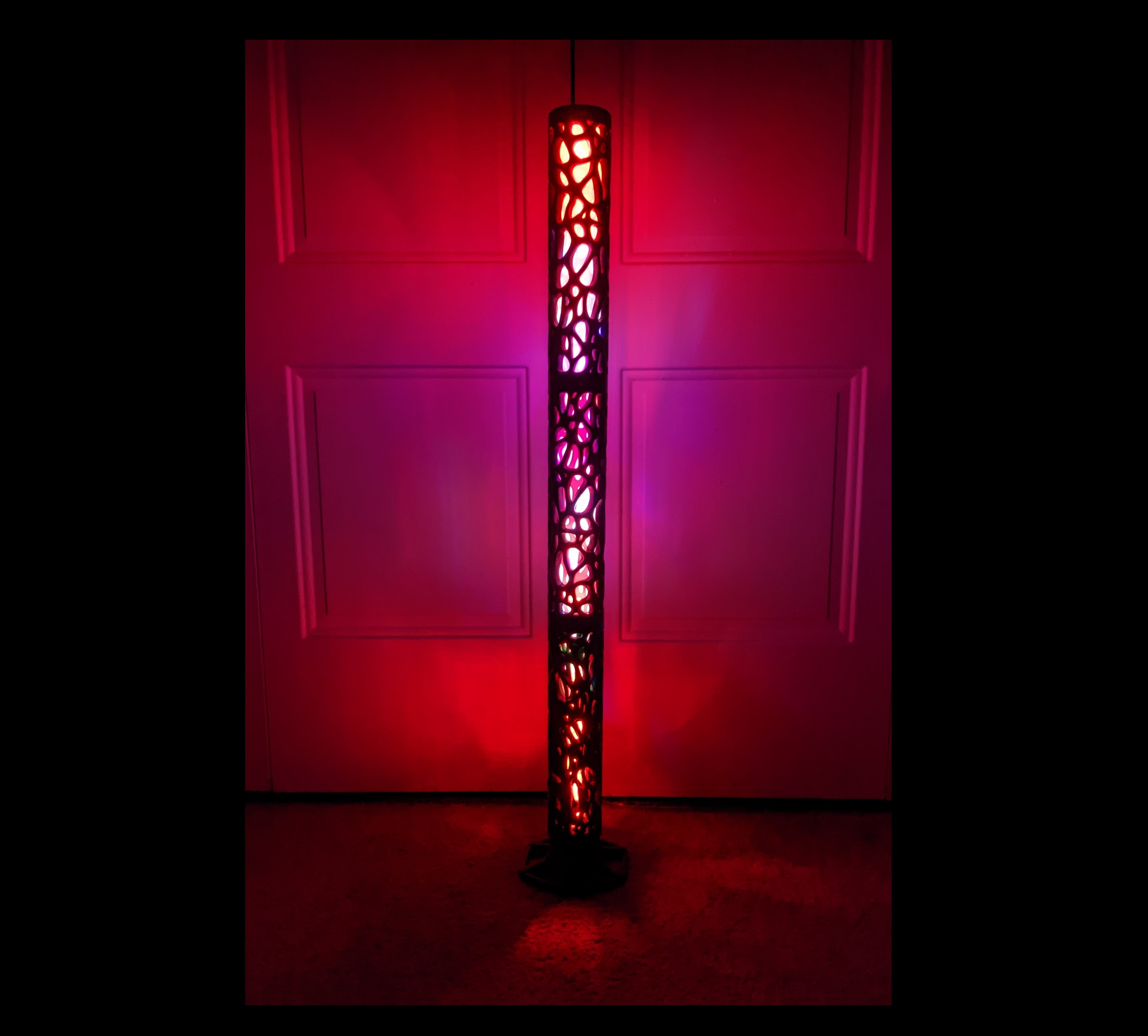 Modular Organic Skeletonized Light Column [No wiring project] by ...