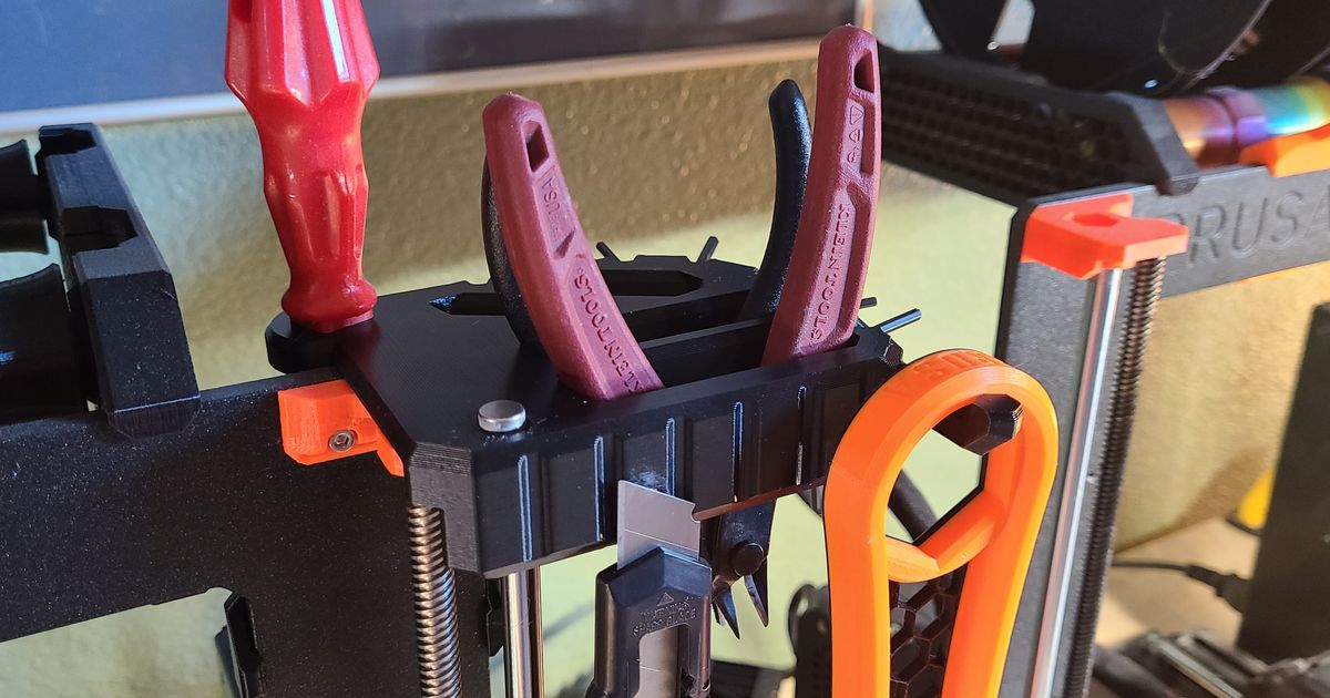 MK3S Tool Rack by Matt Boyer | Download free STL model | Printables.com