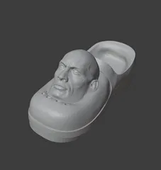 dwane the crock Johnson- the rock jibit by robb0rt | Download free STL ...