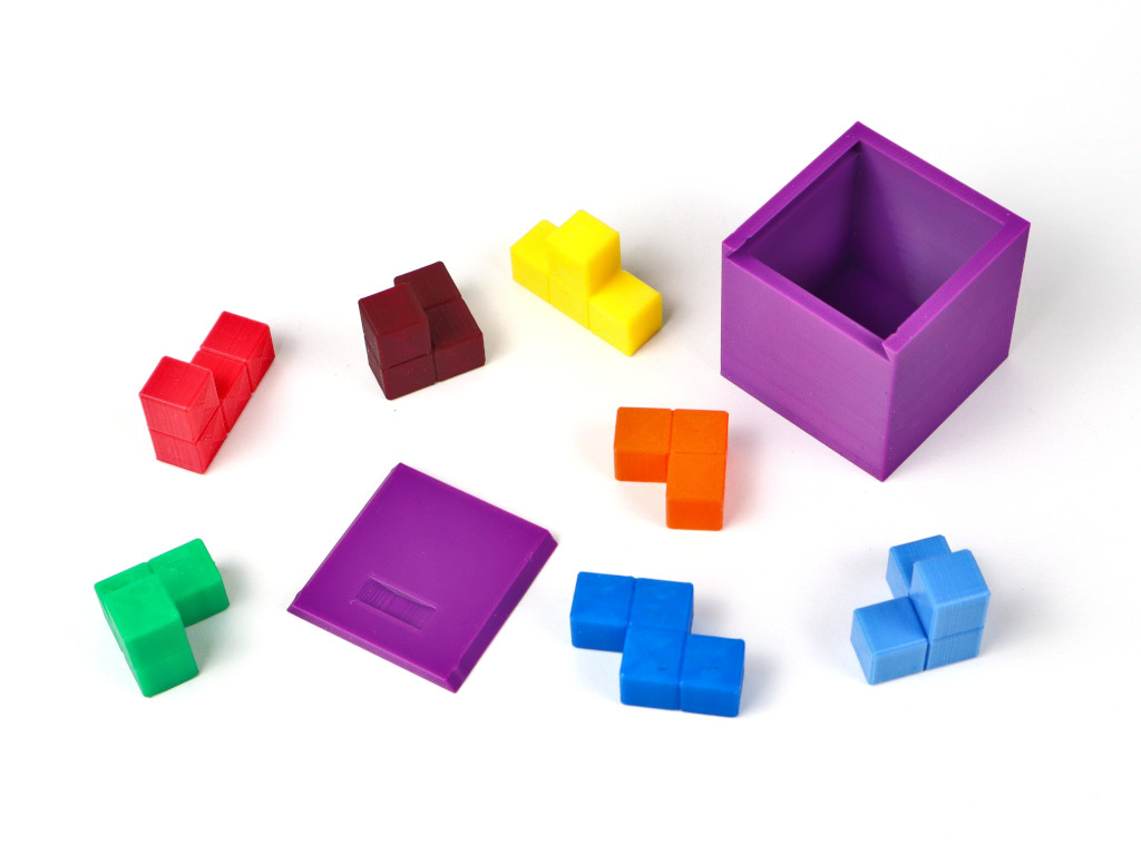Soma Cube 3D Puzzle by Pentoma | Download free STL model | Printables.com