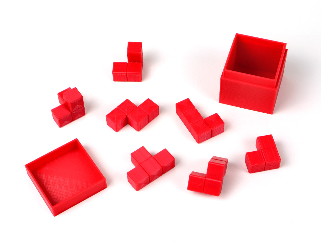 Soma Cube 3D Puzzle by Pentoma | Download free STL model | Printables.com