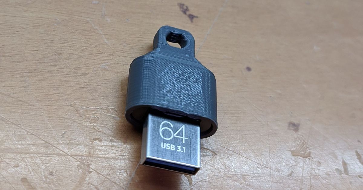 Samsung Fit Plus USB stick keyring adaptor by gkatev | Download free ...