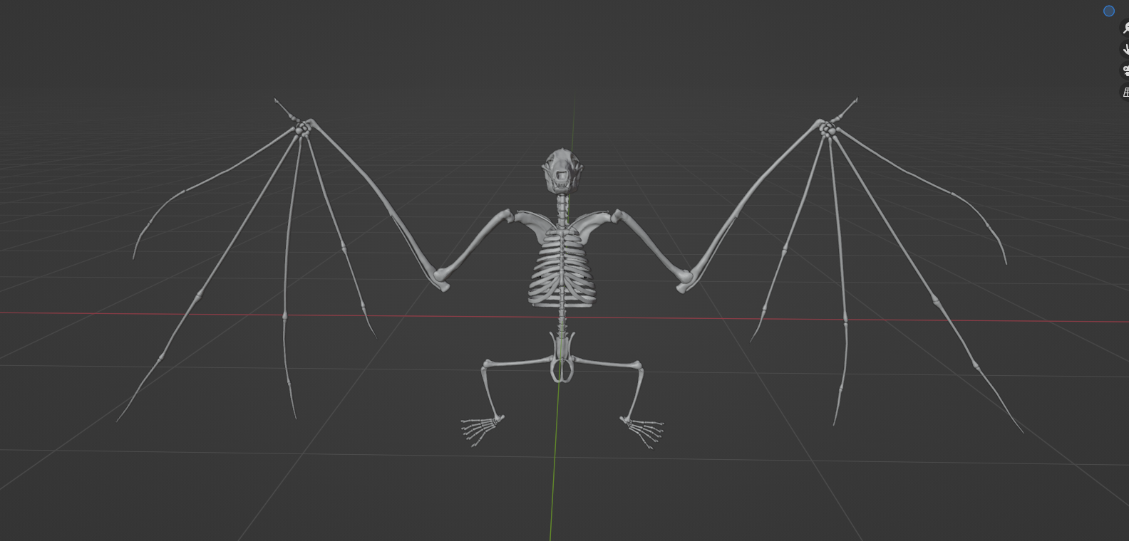 Flying fox skeleton por Paetur | Descargar modelo STL gratuito ...