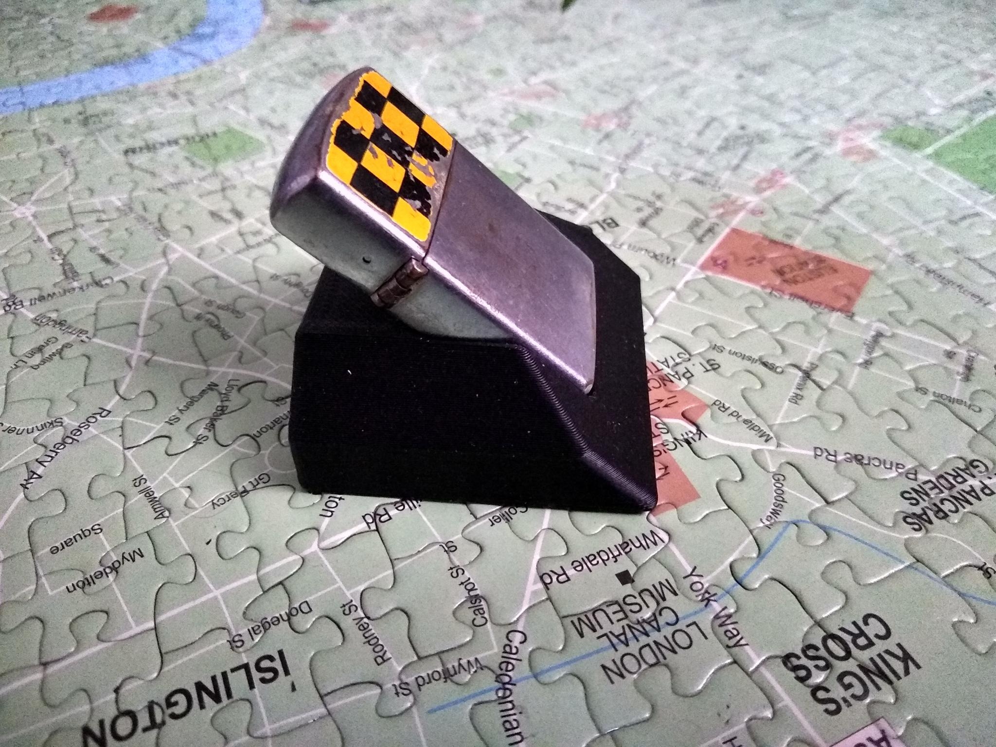 Zippo Lighter Display stand by cclontz | Download free STL model ...