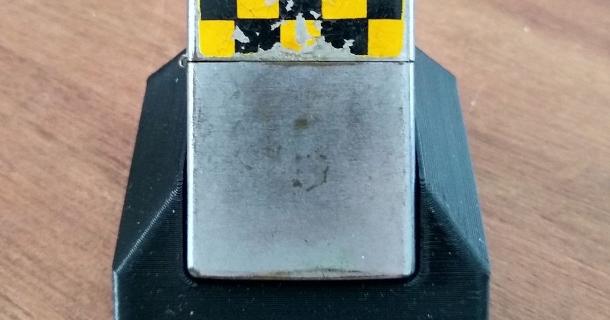Zippo Lighter Display stand by cclontz | Download free STL model ...