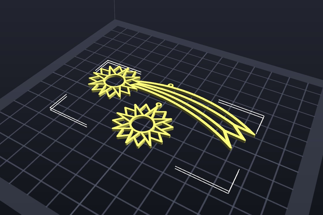 Stella cometa + stella by Frenko | Download free STL model | Printables.com