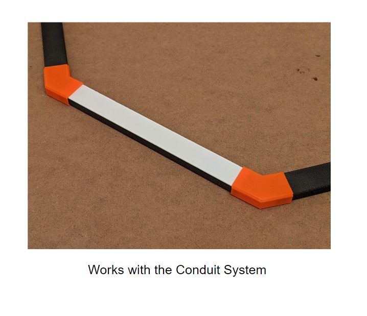 Conduit LED Diffuser - Works with the conduit system by Lothar Creative ...