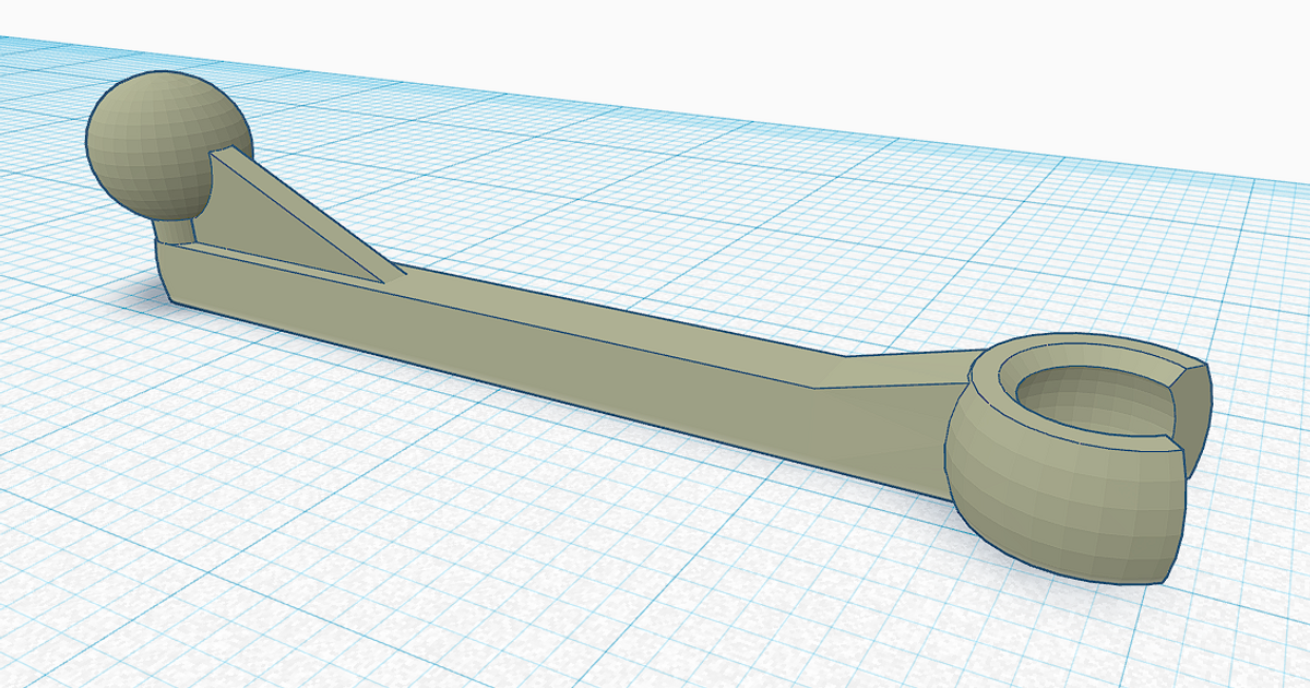 Better Steering Rod by Mawan M. Mawardi | Download free STL model ...