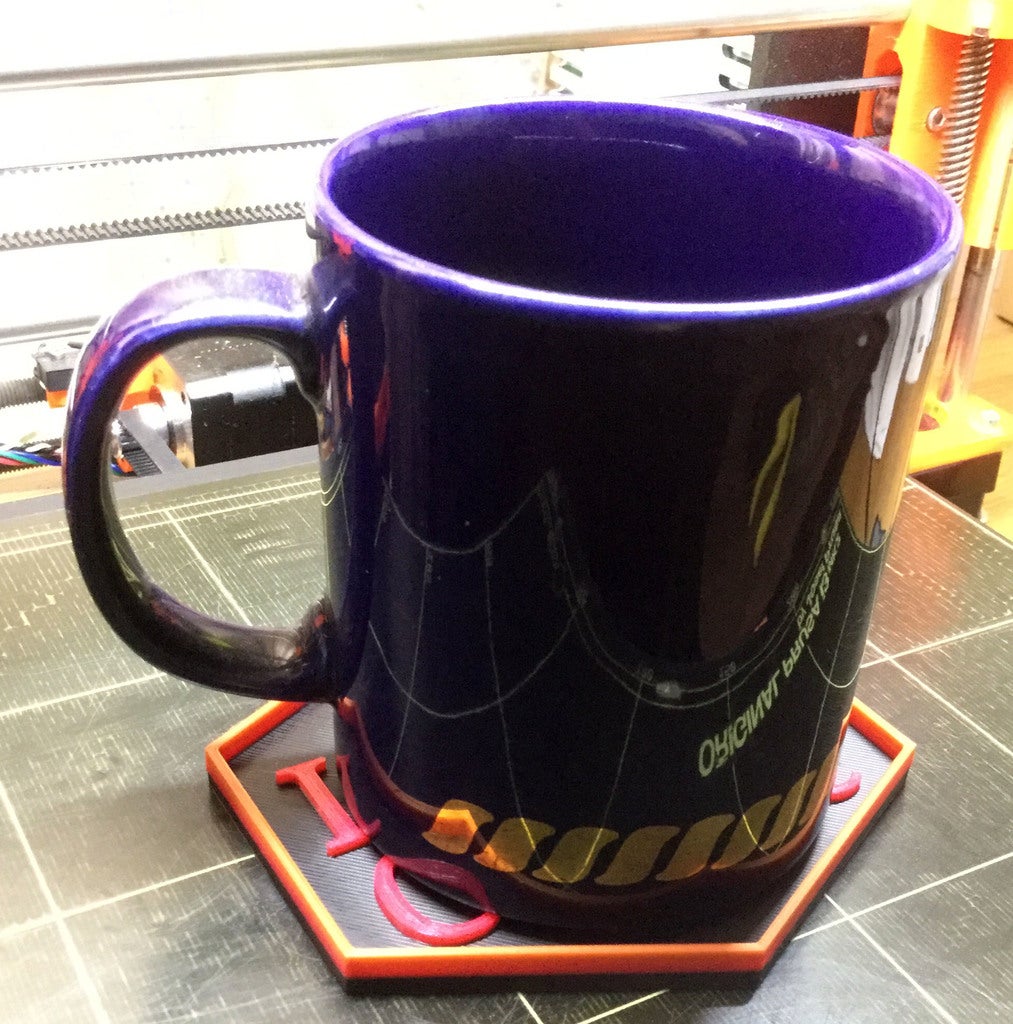 Coffee Cup Coaster by Delta Whiskey | Download free STL model ...