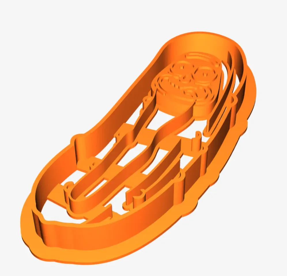 Cookie Cutter - Pickle Rick by hein | Download free STL model ...