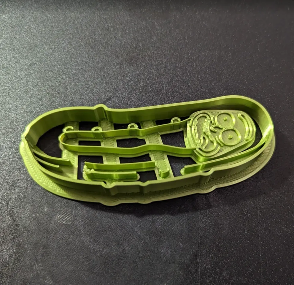 Cookie Cutter - Pickle Rick by hein | Download free STL model ...