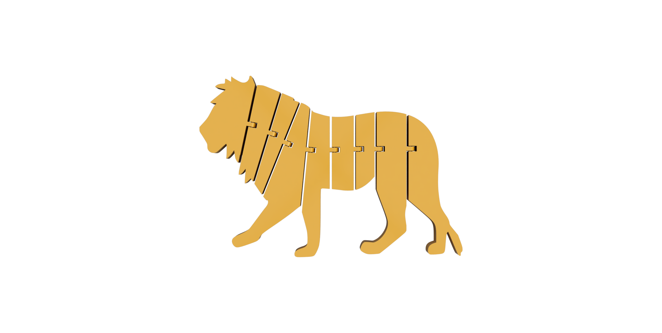 Flexi Lion By Lucky Download Free Stl Model
