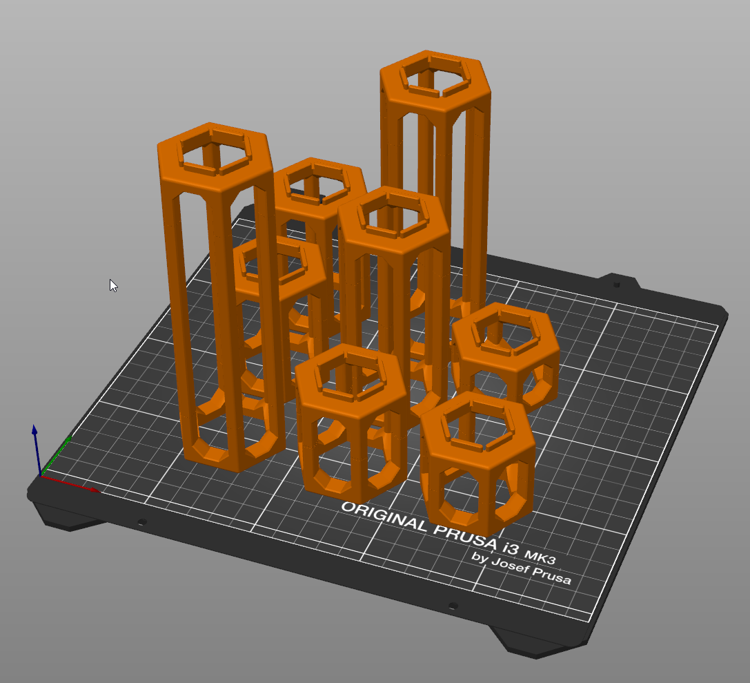 Gravitrax spacers 1 to 7,10,14,15 tiles high von deepblue4200 ...