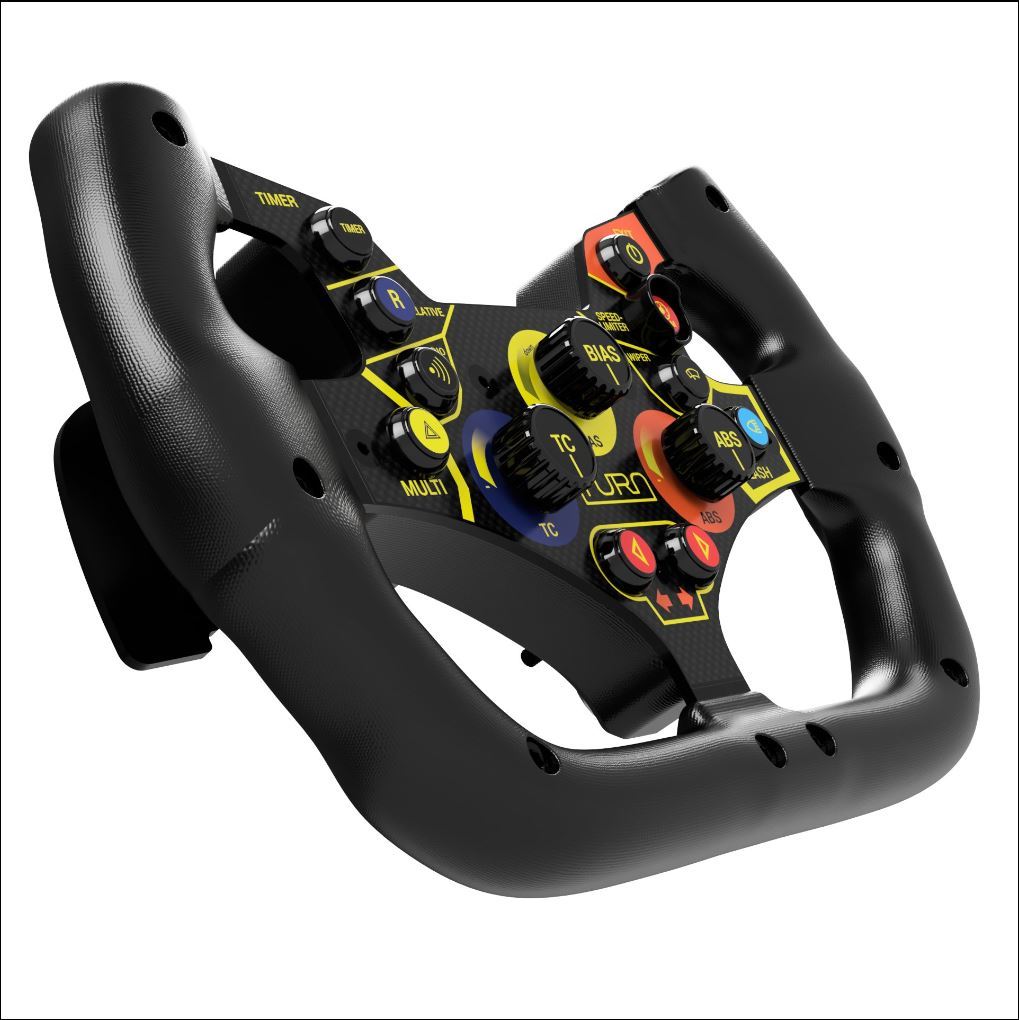 Turn R8 LMS DIY Sim Racing Wheel by Turn Racing | Download free STL ...