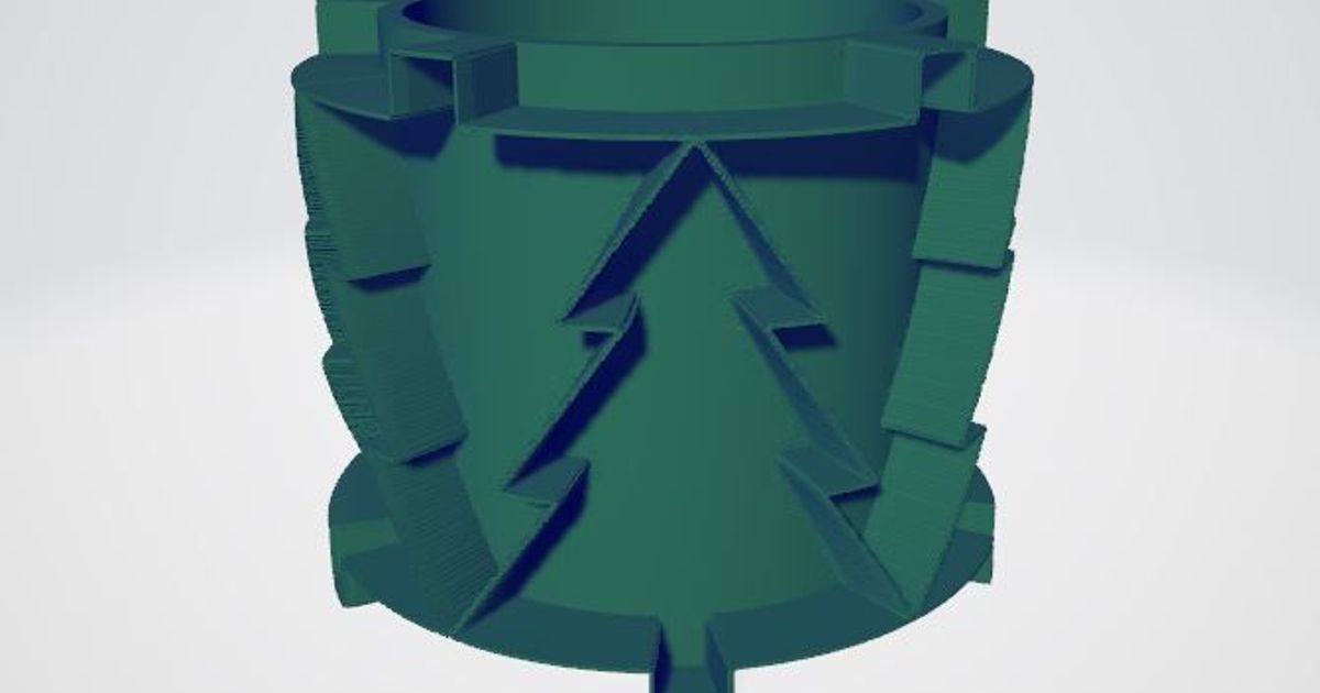 Christmas tree cookie cutters rollers by Archipel | Download free STL ...