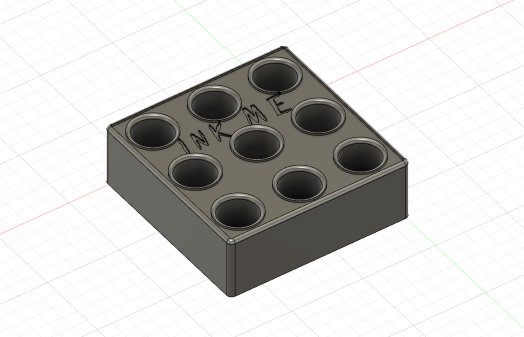 Tattoo Ink Tray - Gridfinity by Rej3cted Wrkx | Download free STL model ...
