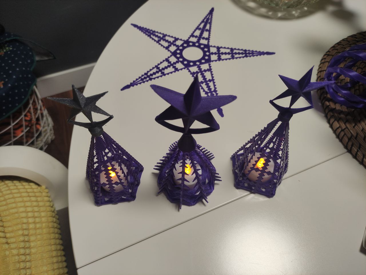 2 folding models + star by Ljhtom (Javier Hernando) | Download free STL ...