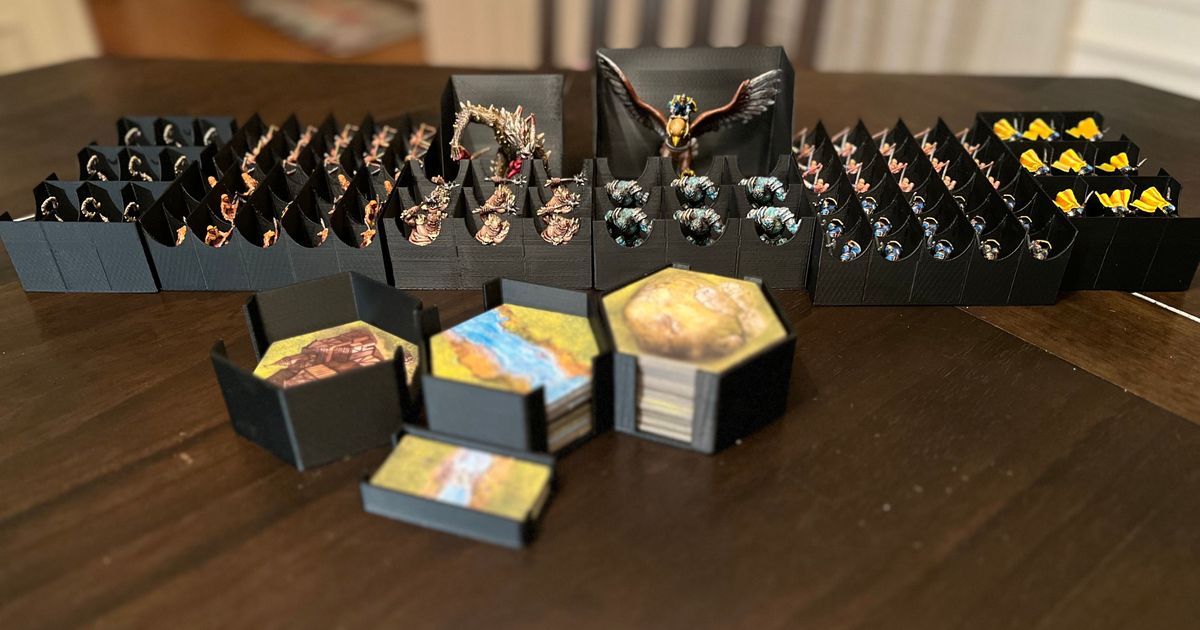 Battlelore 2nd Ed Core Box Storage for Painted Minis by Cuajinais ...