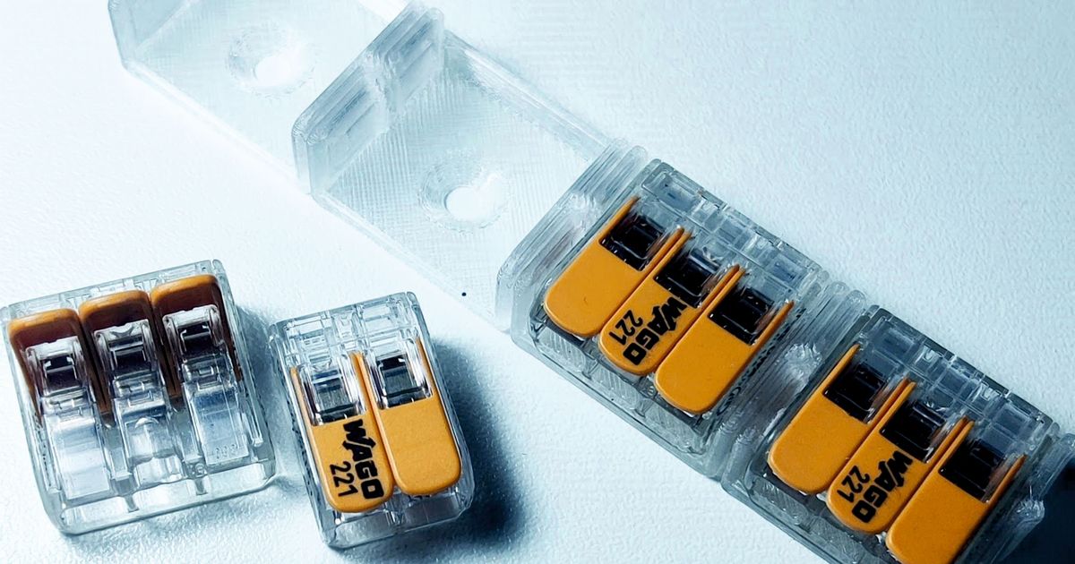 WAGO holder ENDLESS LINEUP!!! by Jarda Linek | Download free STL model ...