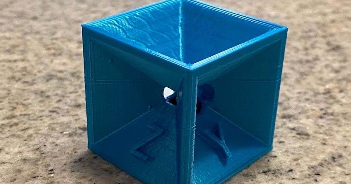 40mm test cube by Nashai | Download free STL model | Printables.com