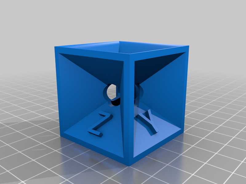 40mm test cube by Nashai | Download free STL model | Printables.com