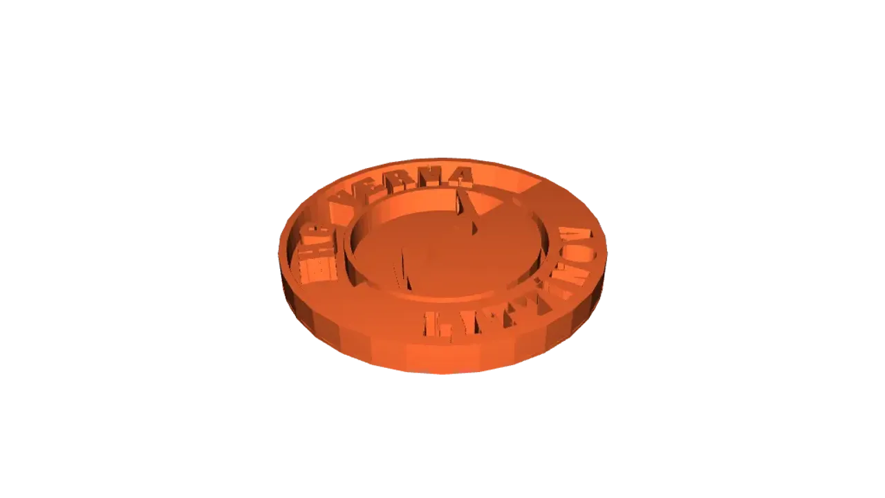 HC Verva Litvínov Logo s podsvícením by DeadKnife_ | Download free STL ...