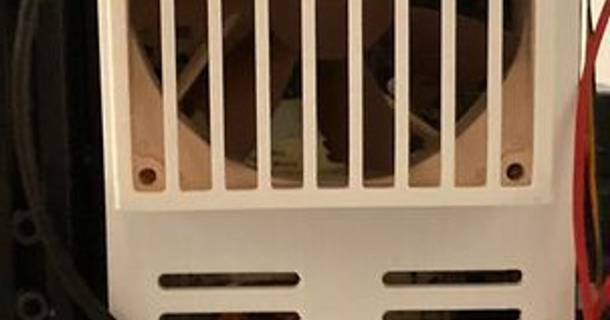 PSU fan cover Noctua ender3 v2 by Radeon | Download free STL model ...