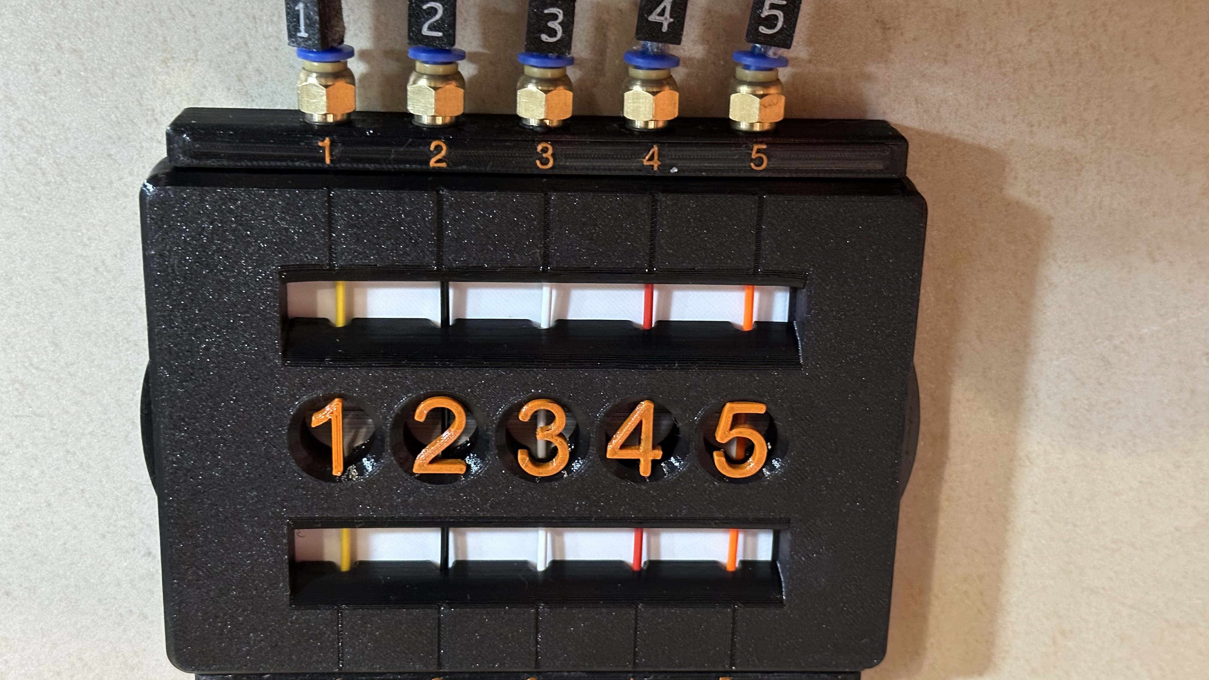 MMU Filament open adjustment and Filament display box - Filament ...