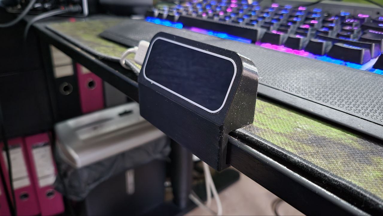 Leap Motion Desk Mount by nerdaxic | Download free STL model ...