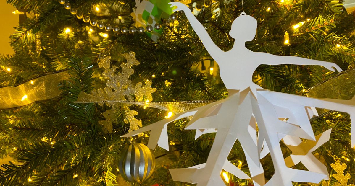 Snowflake Ballerinas by tjdesign | Download free STL model | Printables.com