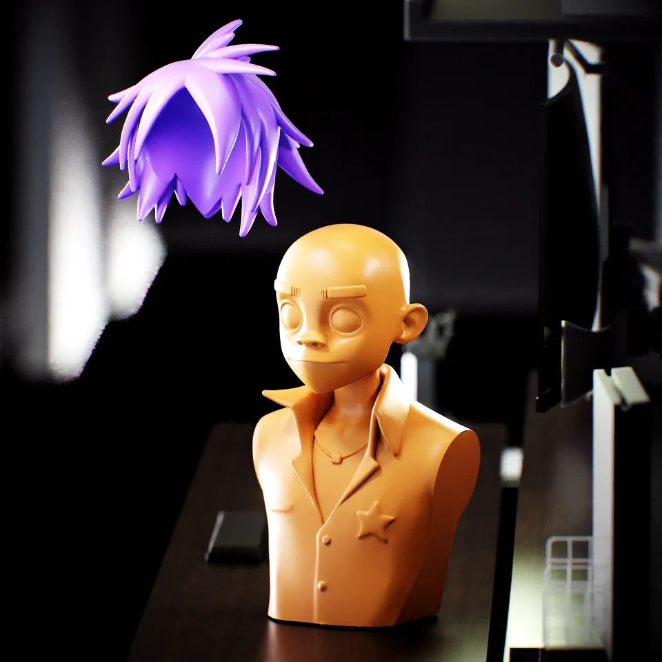 2d gorillaz weight