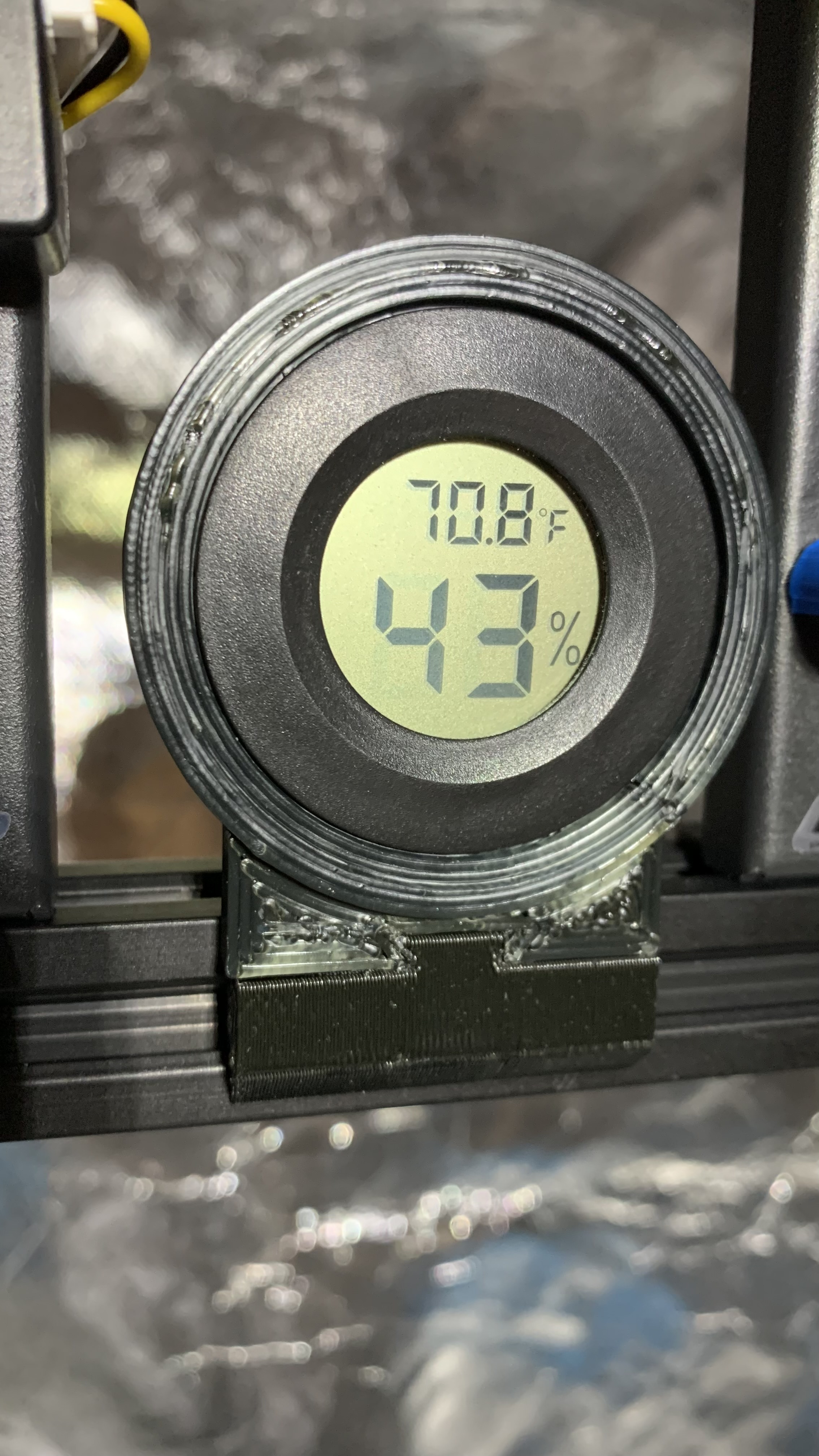 40mm & 20mm V Slot Micro Humidity Sensor Mount by Wavz3D | Download ...