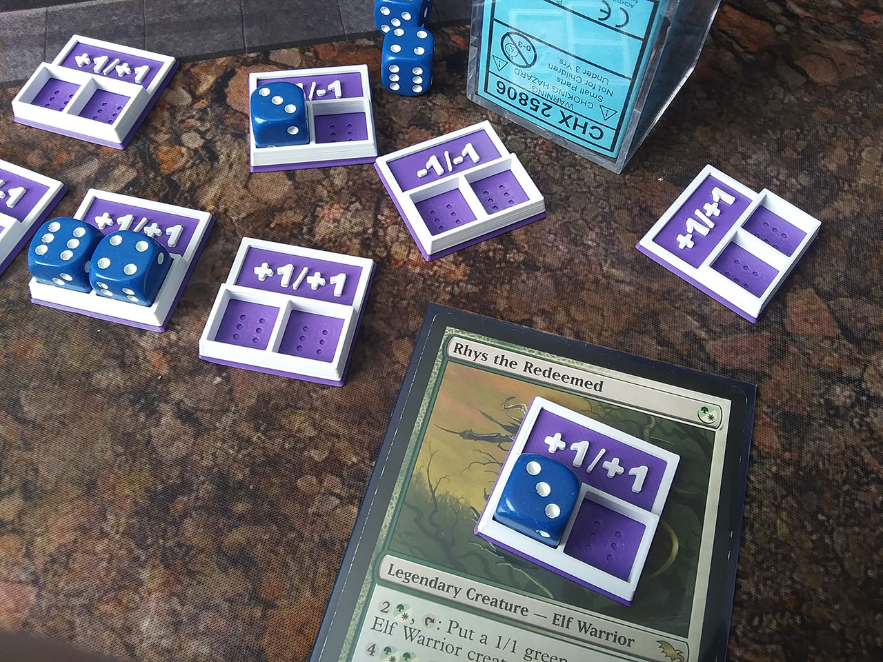 Magic: The Gathering +1/+1 Dice Counters by BMacIntosh | Download free ...