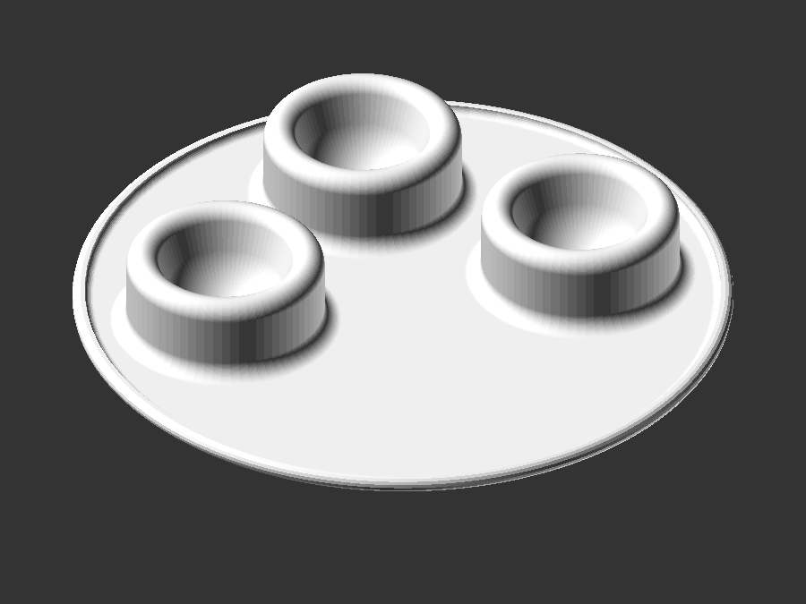 mini color palette by Jack | Download free STL model | Printables.com