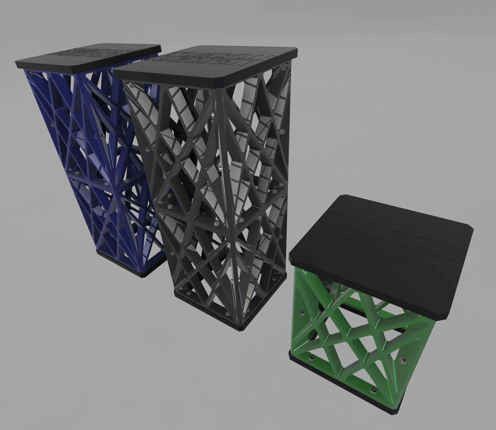 Stool by Tomson Design | Download free STL model | Printables.com