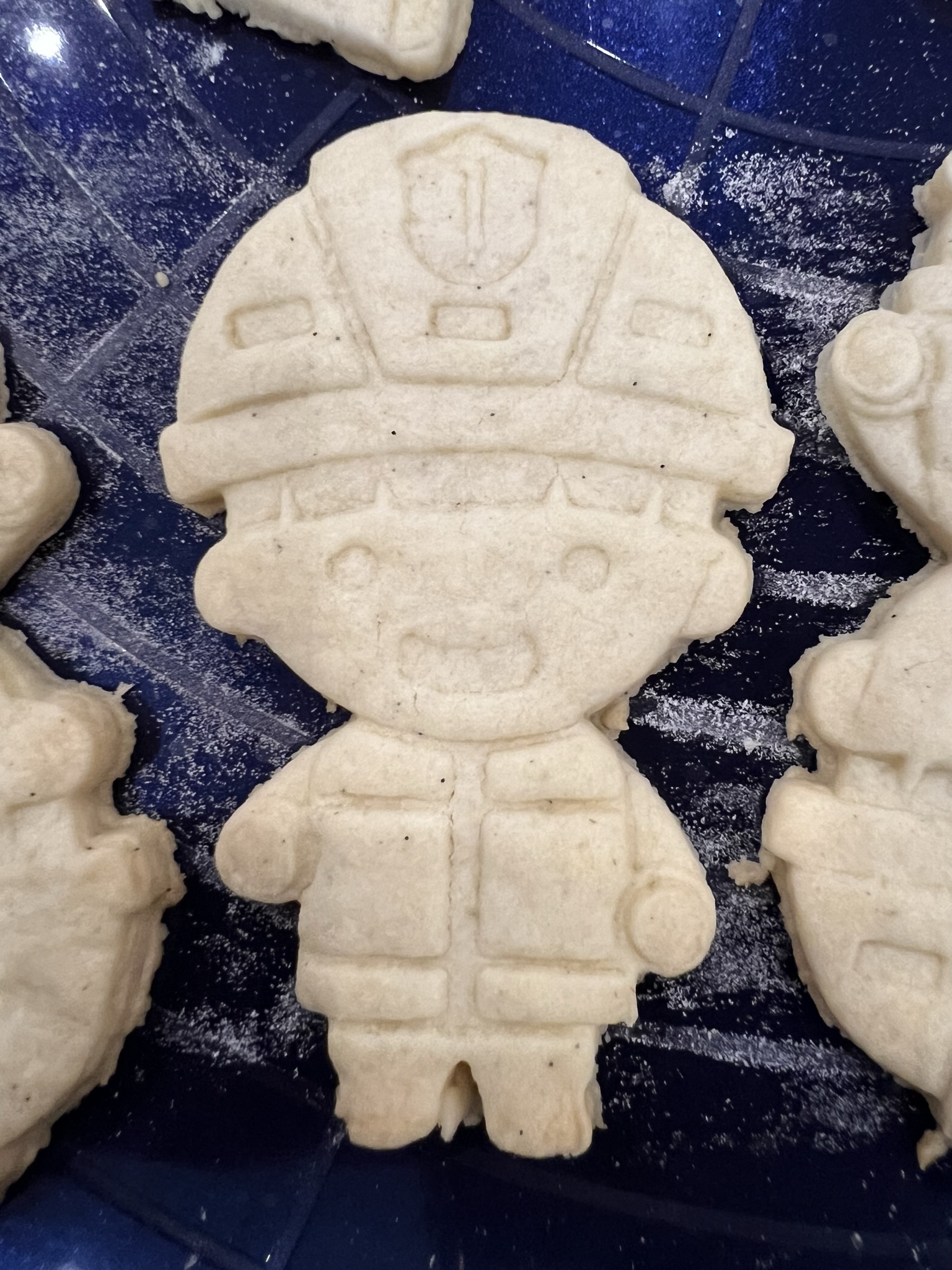 Firefighter Cookie Cutter with easy pushout by Reismann | Download free ...