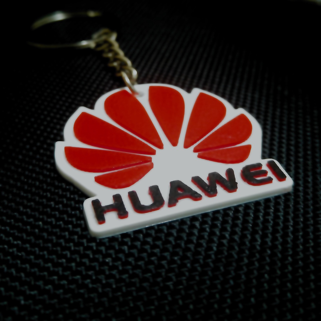 HUAWEI Logo Keychain by Hisham Merzeh | Download free STL model ...