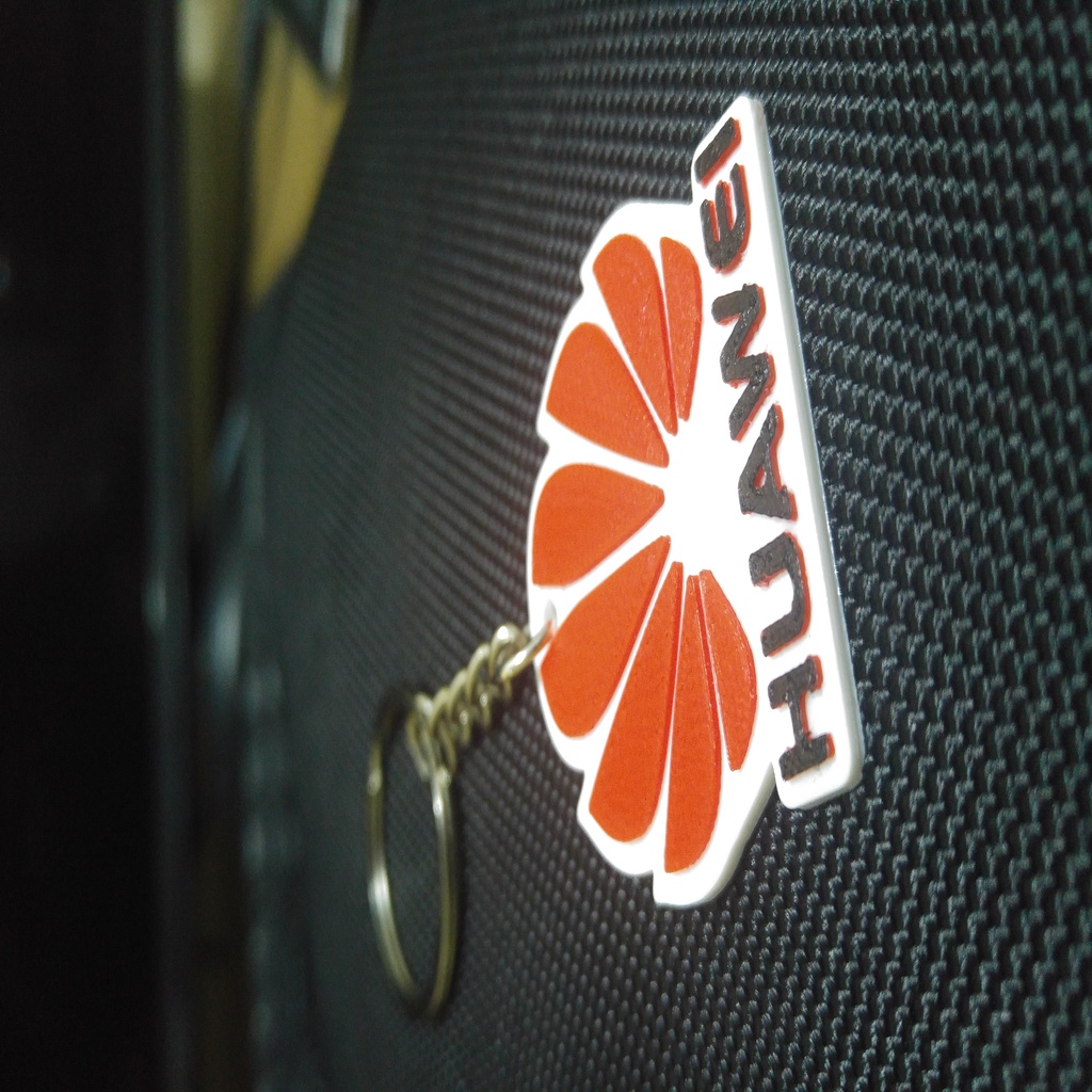 HUAWEI Logo Keychain by Hisham Merzeh | Download free STL model ...